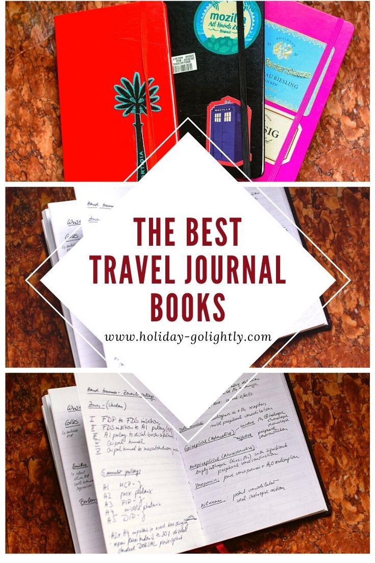 The 5 best notebooks for your travel journal – Holiday-Golightly